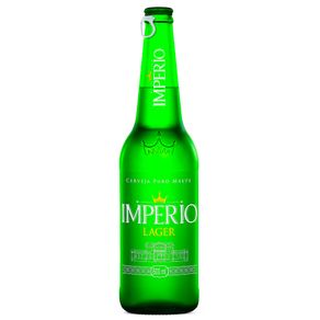 Cerveja Império Lager Puro Malte 600ml - supernossoemcasa
